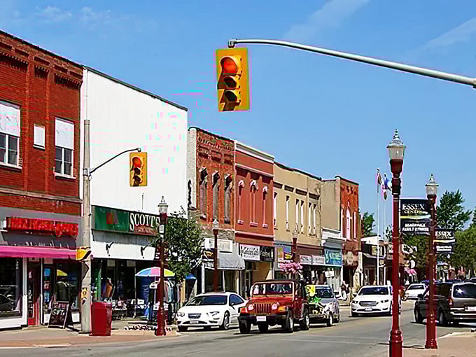 Essex's downtown corridor feels like Main Street USA got together with a New England fishing village and decided to create perfection.