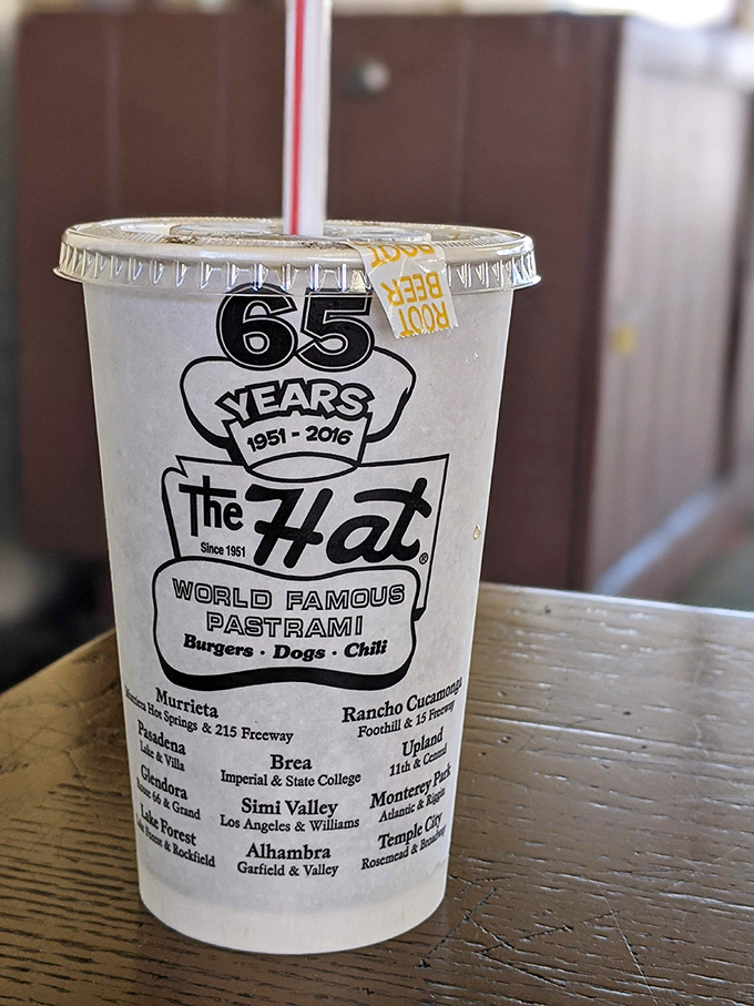 Even the cup knows this place has been serving happiness long enough to earn some serious bragging rights.