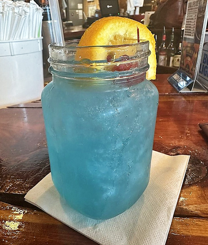 Florida in a glass: bright, refreshing, and guaranteed to make you forget whatever was bothering you before you walked in.