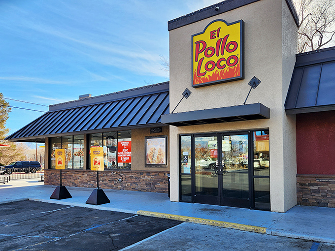 El Pollo Loco serves up flame-grilled comfort when you need something quick between mountain adventures.