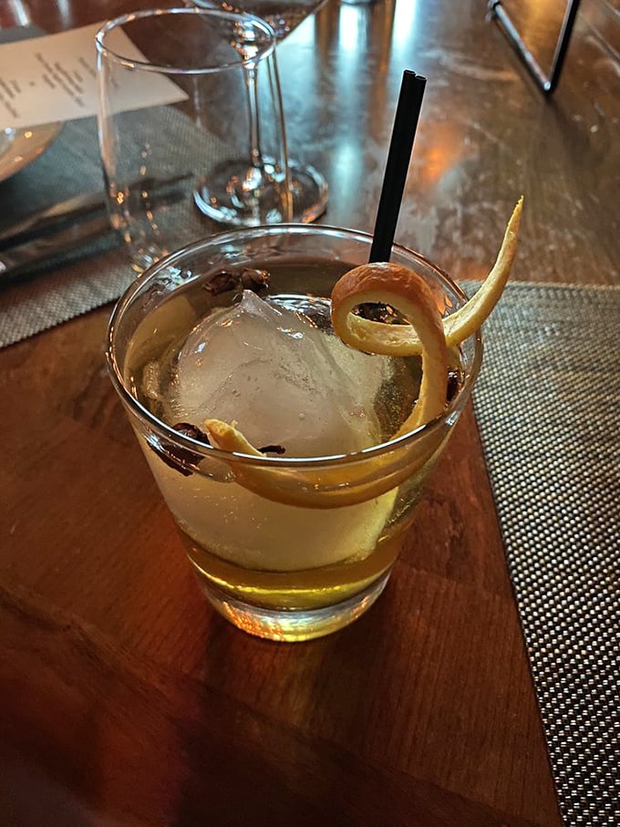 Not just a cocktail but a time machine&mdash;one sip of this old fashioned transports you to an era when conversations happened without phones.