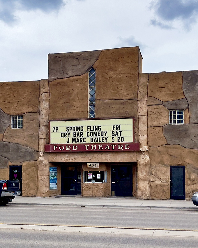The historic Ford Theatre's rugged stone facade houses everything from comedy shows to community events&mdash;small-town entertainment with character.