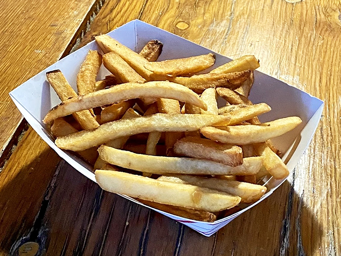 Hand-cut fries that remind you why potatoes and hot oil have been in a beautiful relationship for centuries.