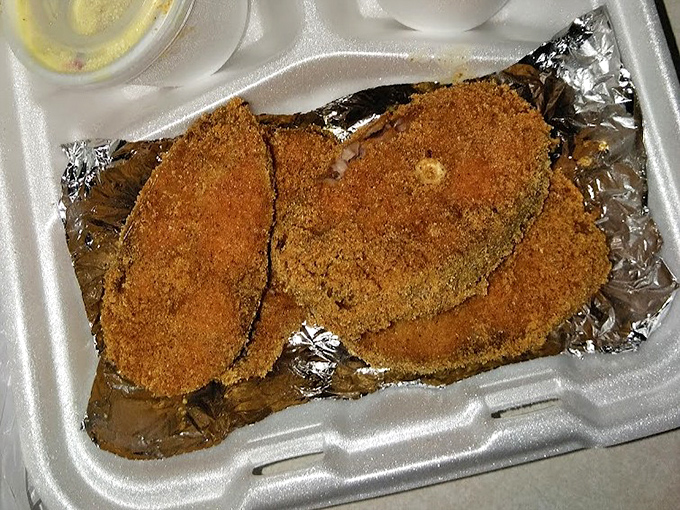 Golden-fried eggplant that proves vegetables can be just as indulgent as dessert. Who needs health food when you have this?