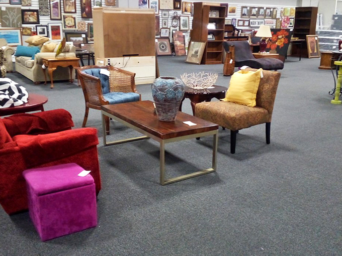 A furniture vignette so perfectly staged, you'll want to move in and start paying rent.