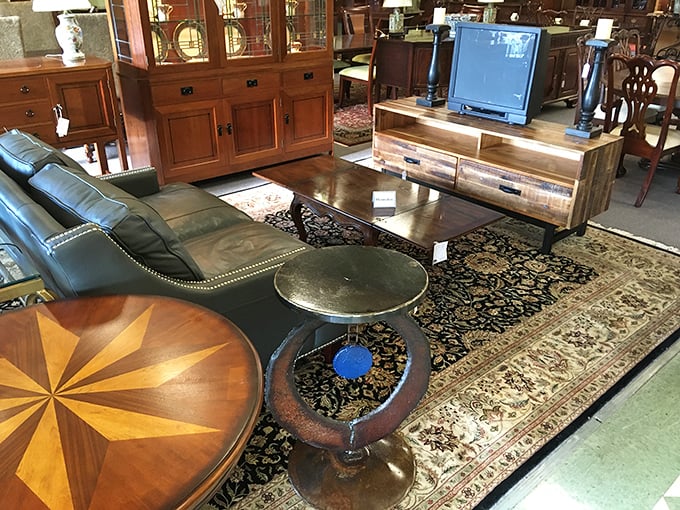 Not just a showroom but a series of possibility-filled vignettes where your future living room is waiting to be discovered.