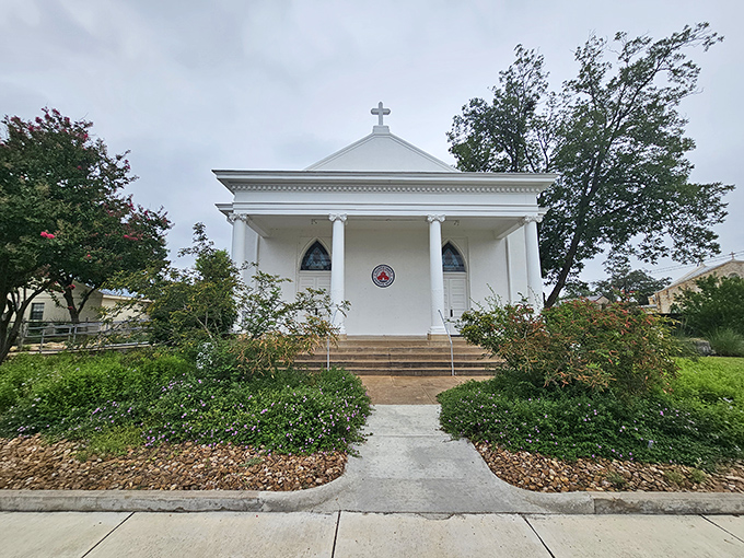 Historic churches stand as testaments to the faith that built this remarkable community.