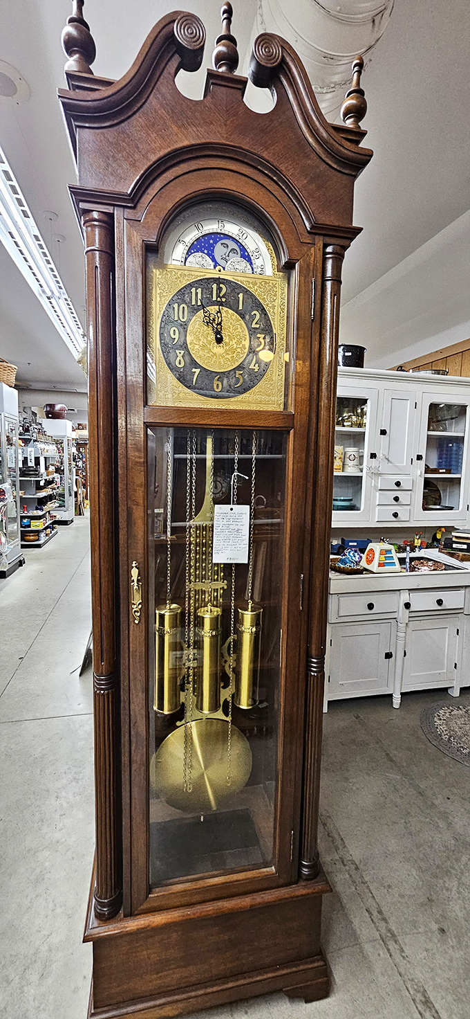 This grandfather clock doesn't just tell time&mdash;it's witnessed it. Imagine the historical moments it's ticked through while standing silently in someone's parlor.