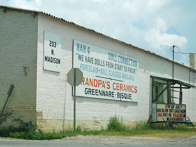 Grandpa's Ceramics and Nan's Doll Connection offers a charming glimpse into hobbies of yesteryear. It's like walking into your crafty aunt's basement, but with better lighting and price tags.