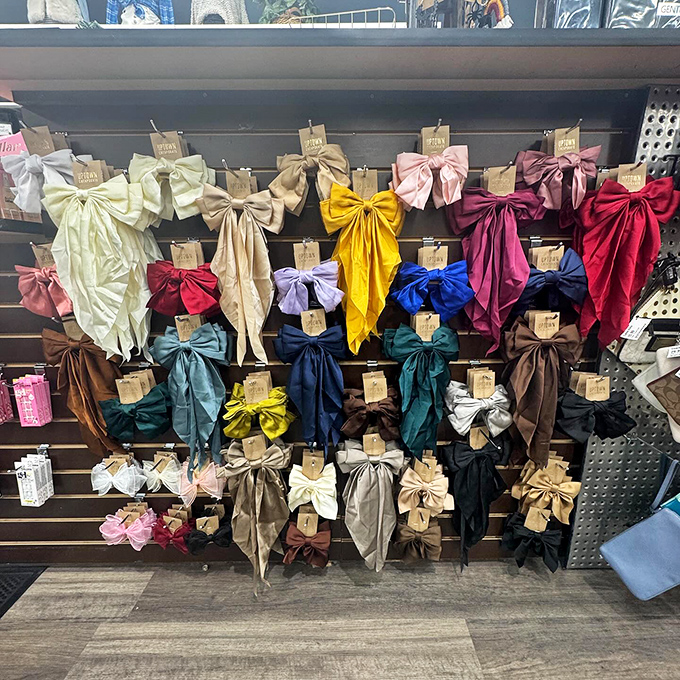 Bow-dacious! These satin hair accessories in every color of the rainbow would make even Blair Waldorf swoon with envy.