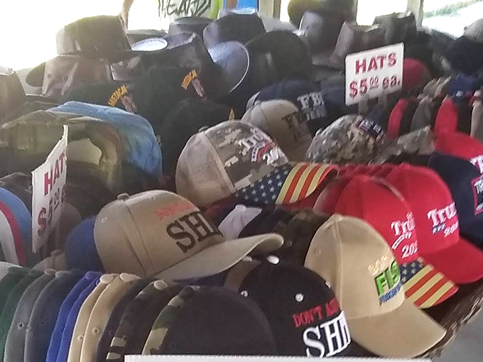 A sea of caps and opinions. In the South, your hat choice&mdash;whether fishing, farming, or football&mdash;tells a story before you speak.