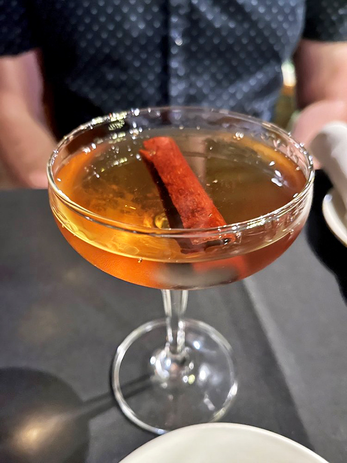 The Havana Affair cocktail brings a cinnamon-spiced warmth that could thaw even Michigan's coldest winter evening.