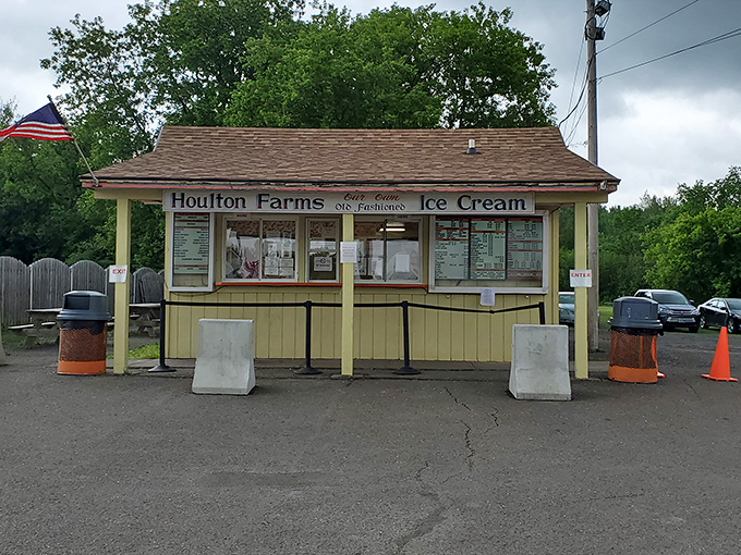 Houlton Farms Ice Cream stand&mdash;where summer memories are scooped fresh daily. No artisanal pretension, just honest frozen happiness in a cone.