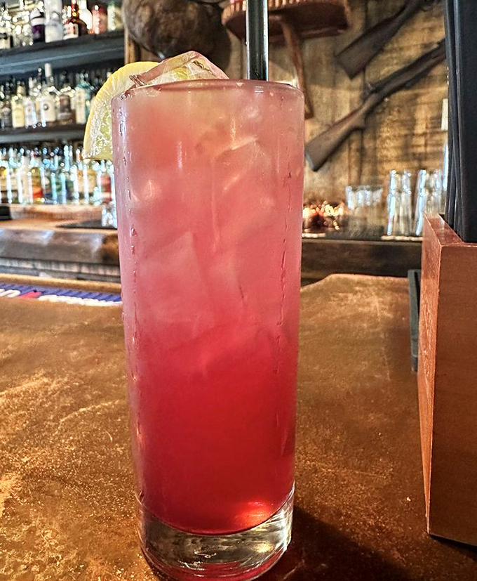 A ruby-red huckleberry lemonade that tastes like Idaho summer in a glass&mdash;refreshing, sweet-tart, and dangerously sippable.