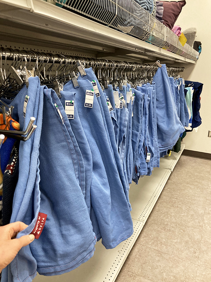 Blue jean heaven! These denim treasures still have plenty of life left&mdash;some even sport their original tags, like fashion time capsules.