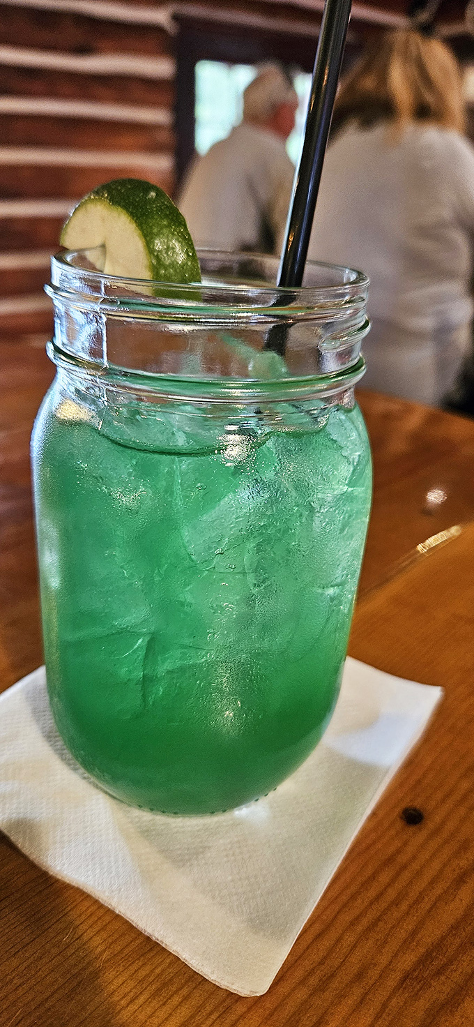 The Kryptonite cocktail glows with supernatural appeal &ndash; a lime-garnished mason jar of refreshment that might be Wisconsin's answer to kale smoothies.