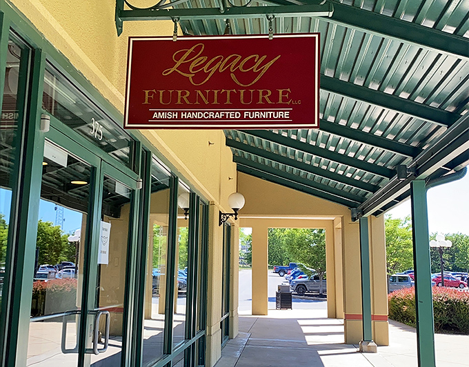 Legacy Furniture showcases Amish craftsmanship that will outlast trends, mortgages, and possibly civilization itself.
