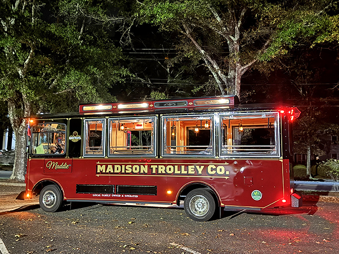 All aboard the charm express! Madison's trolley turns sightseeing into a nostalgic journey through this picture-perfect town.