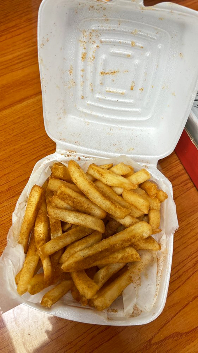 These aren't just fries, they're supporting actors that deserve their own standing ovation &ndash; perfectly seasoned and impossibly crispy.