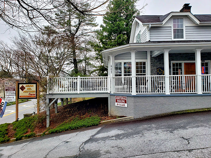 This charming porch-wrapped establishment invites you to linger over coffee and conversation&mdash;the unofficial sport of small-town America.