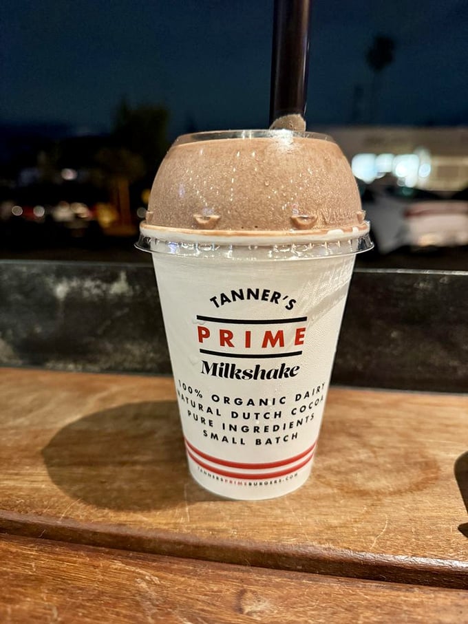 The chocolate milkshake&mdash;made with organic dairy and natural Dutch cocoa&mdash;is thick enough to require serious straw commitment. Worth every calorie.