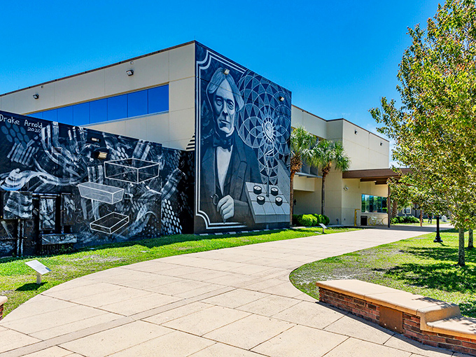Public art that tells Ocala's story without saying a word. This mural speaks volumes about the city's appreciation for culture and history.