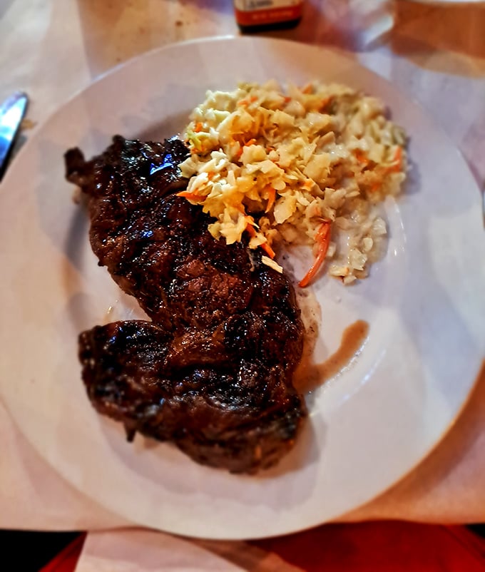 This New York Strip has more character than most Broadway shows&mdash;a carnivore's dream with a supporting cast of perfectly caramelized edges.