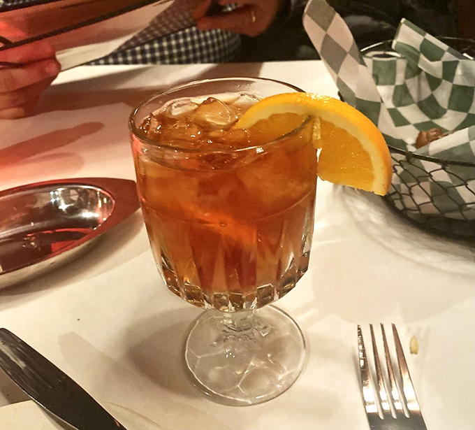 An Old Fashioned that would make Don Draper nod in approval. No smoke, no fancy ice, just a properly made cocktail that respects tradition. 
