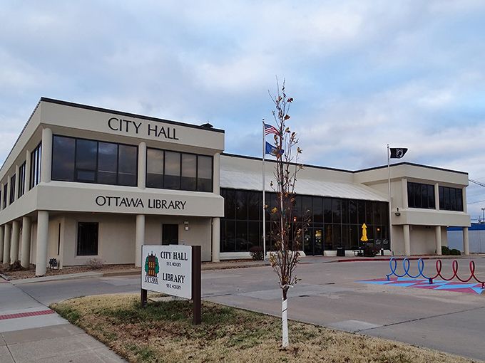 Ottawa's City Hall and Library complex proves small towns can deliver modern services with prairie practicality&mdash;where librarians still recommend books based on what they know you'll enjoy.