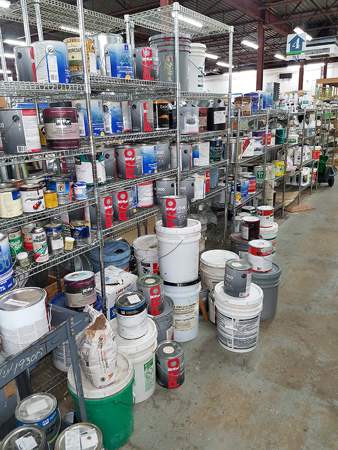 Paint paradise! DIY dreamers can browse hundreds of options for that accent wall you've been meaning to tackle since 2019.