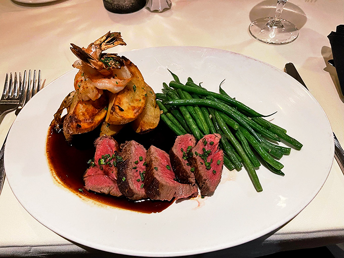 Surf and turf that solves life's greatest dilemma: "Steak or seafood?" The answer is gloriously, decadently both.