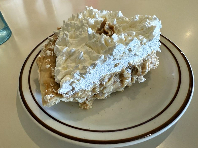 This isn't just pie&mdash;it's a cloud of whipped cream floating on a dream of peanut butter and banana. Elvis would approve.