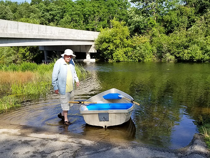 A perfect day on the Pentwater River begins with a boat, ends with stories, and features absolutely no conference calls in between.
