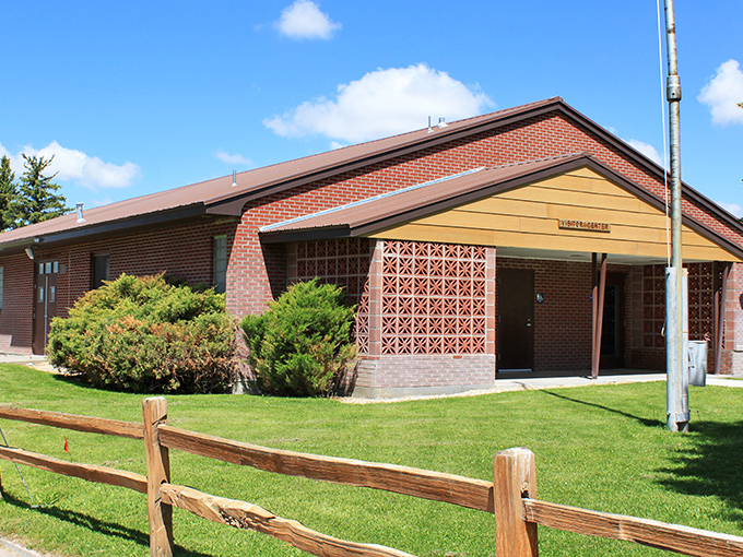 The Platte Valley Community Center hosts everything from art exhibitions to community gatherings, proving small towns know how to multitask.