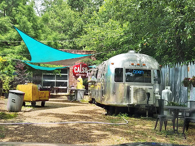 This vintage Airstream food trailer proves that culinary creativity thrives in unexpected places. Some of the best meals come from the most unassuming kitchens.