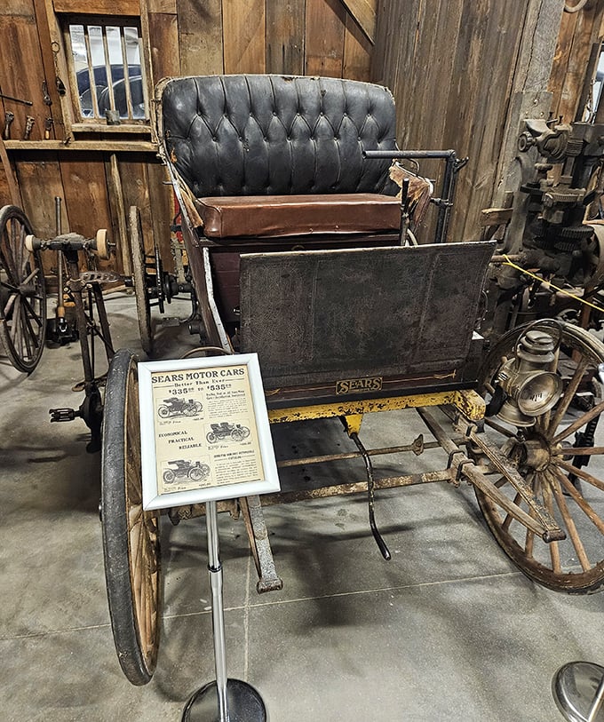 Before Amazon, Sears delivered dreams to your doorstep&mdash;including this motorized buggy that bridged the gap between horse-drawn past and automotive future.