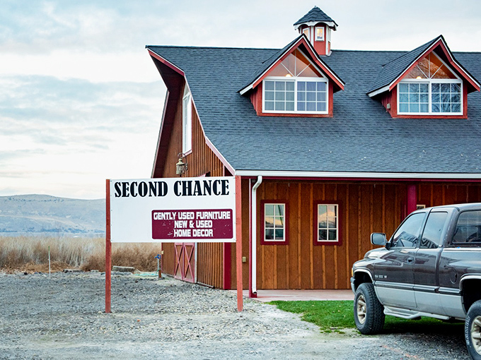 Second Chance furniture means someone else's couch could become your favorite napping spot—the circle of life continues.