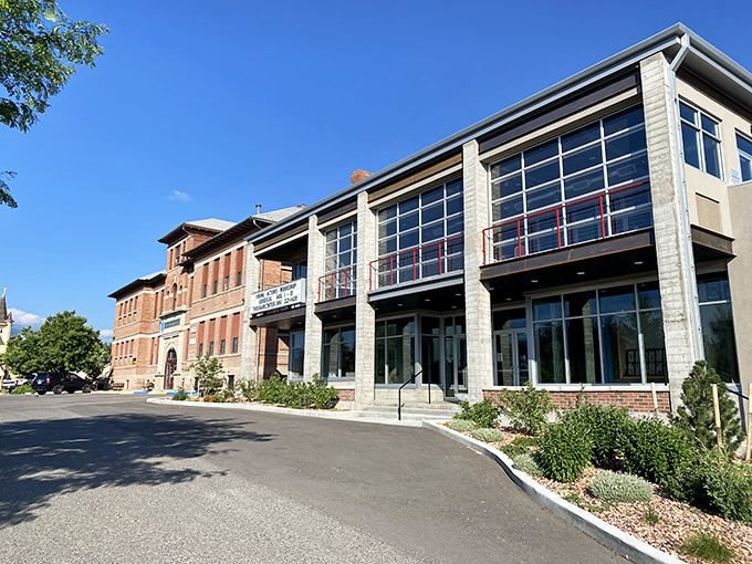The Shane Lalani Center for the Arts blends historic architecture with modern design, bringing cultural experiences to this mountain town.