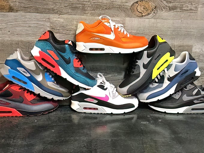 Nike Air Max paradise. These sneakers have stories to tell, but plenty of miles left for your own adventures.