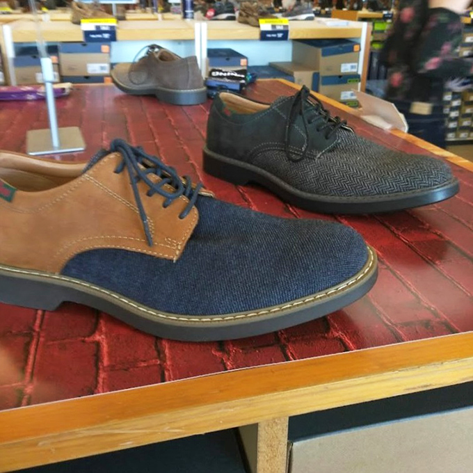 These stylish men's shoes prove outlet shopping isn't just about quantity&mdash;it's finding that perfect pair that makes you look like you paid full price.
