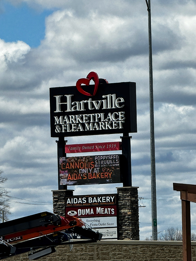 That sign promises family tradition since 1939, which means they've been perfecting the shopping experience longer than most.