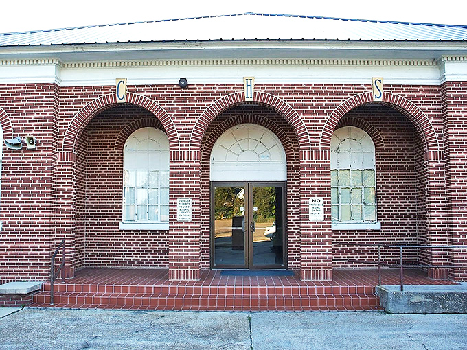 The Spanish Trail Playhouse's distinctive brick arches welcome theatergoers to performances where your neighbor might be the star.