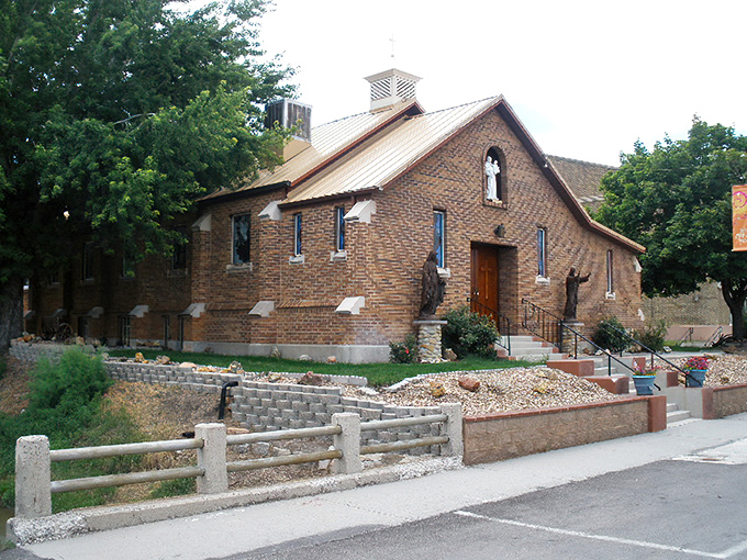St. Anthony's Church stands as a testament to the immigrant communities who brought their faith, food, and traditions to this remote corner of Utah's mining country.