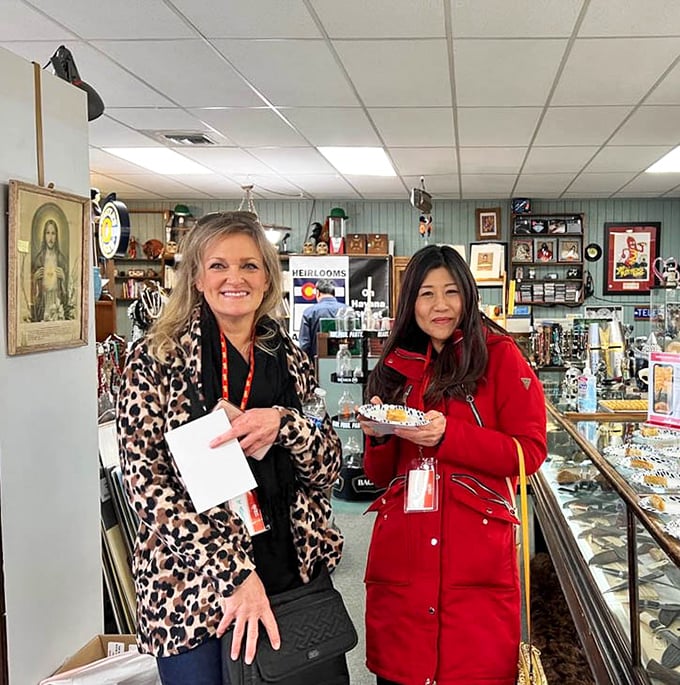 The passionate vendors at Heirlooms are walking encyclopedias of vintage knowledge, ready to share stories behind their collections.