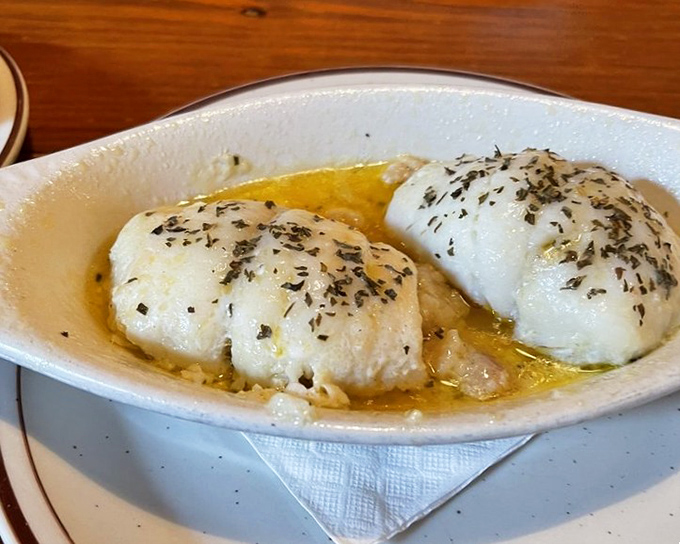 These stuffed sole fillets swimming in butter prove that sometimes the best things in life come in pairs.