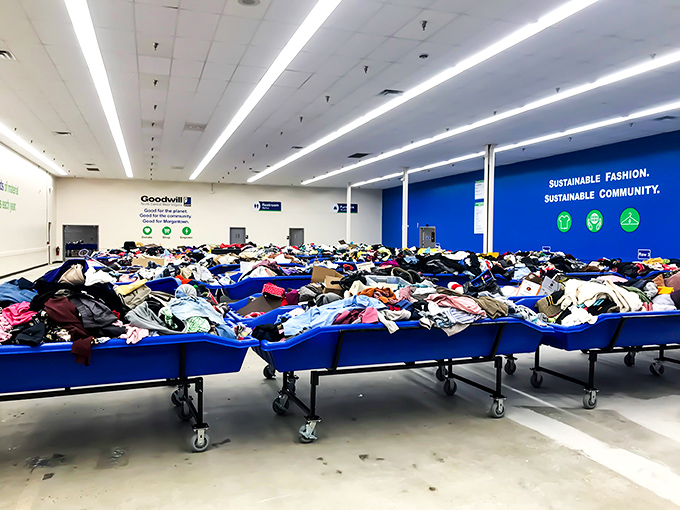 The warehouse-sized space houses enough pre-loved items to furnish apartments, fill wardrobes, and spark joy across Morgantown.