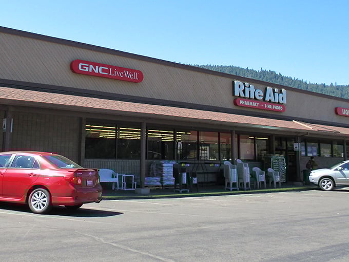 The Rite Aid might look ordinary, but it's where locals exchange more genuine news in five minutes than social media delivers all day.