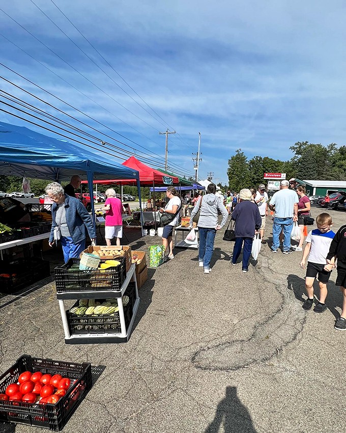 Local farmers markets &ndash; where tomatoes haven't traveled farther than you do for work and conversations with strangers are actually welcome.
