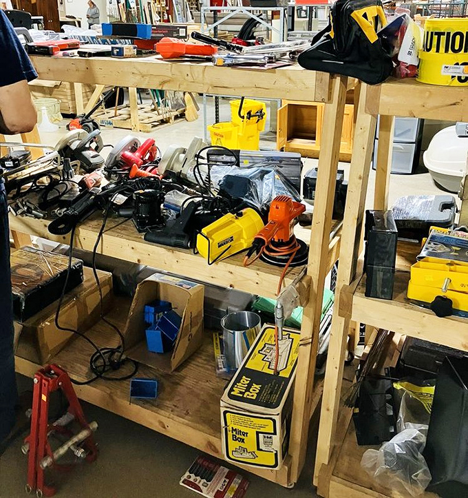Tool paradise for DIYers – where that perfect sander you'll use exactly twice awaits at a price that won't cause marital strife.