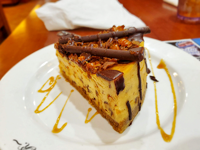 This turtle cheesecake doesn't just satisfy a sweet tooth&mdash;it creates a whole new dental emergency worth every delicious bite.